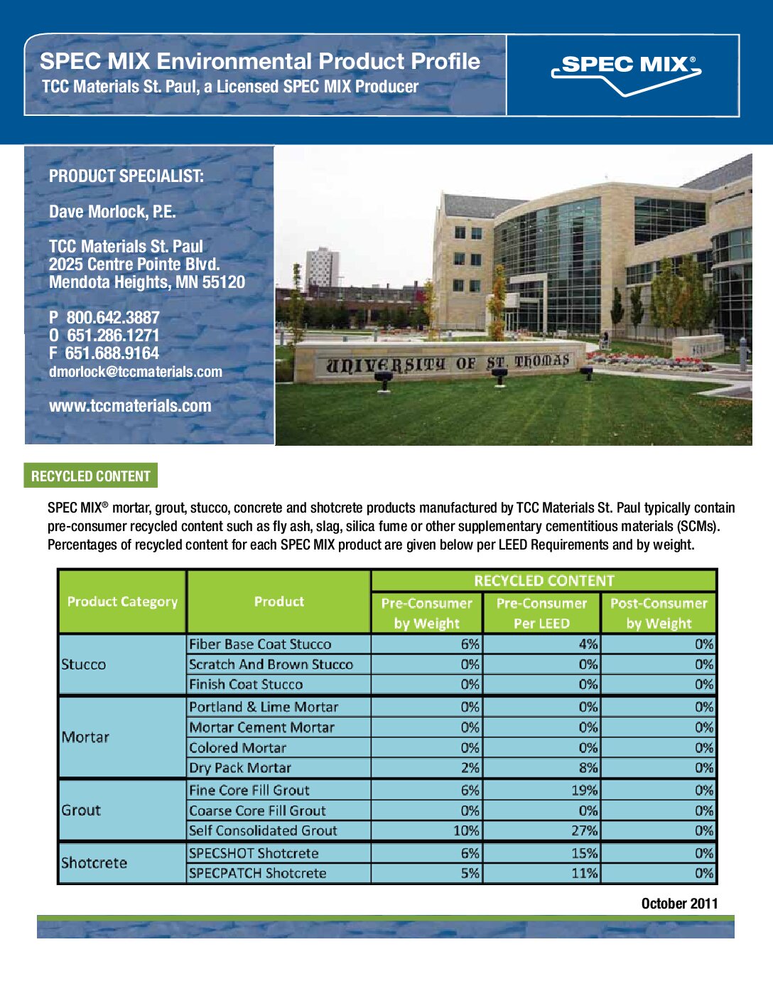 - TCC Materials