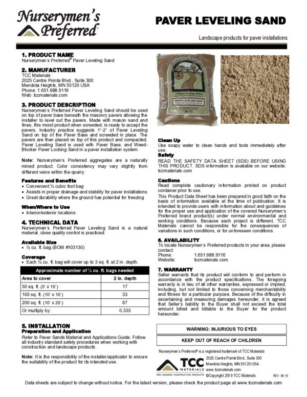- TCC Materials