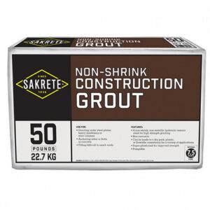 Sakrete® Non-Shrink Construction Grout – TCC Materials