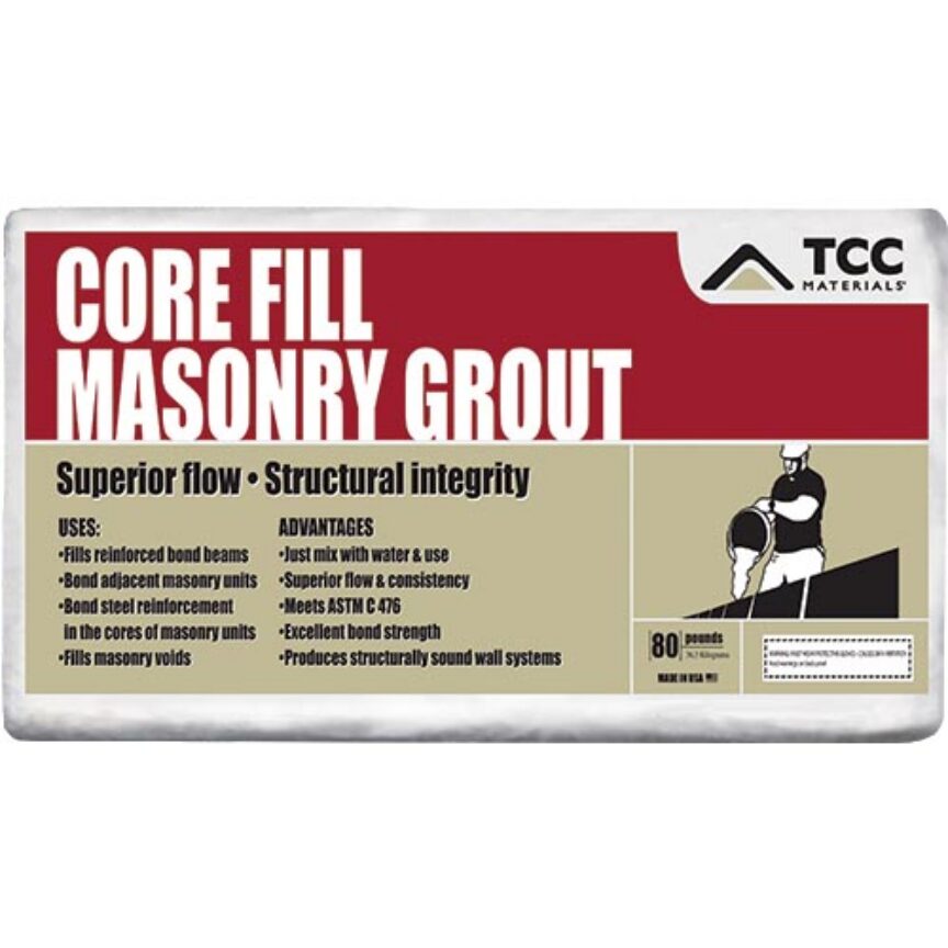 Corefill Masonry Grout - TCC Materials