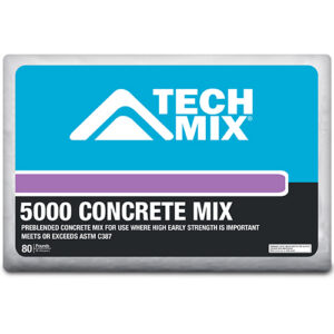 TechMix® High-Strength 5000 Concrete Mix - TCC Materials