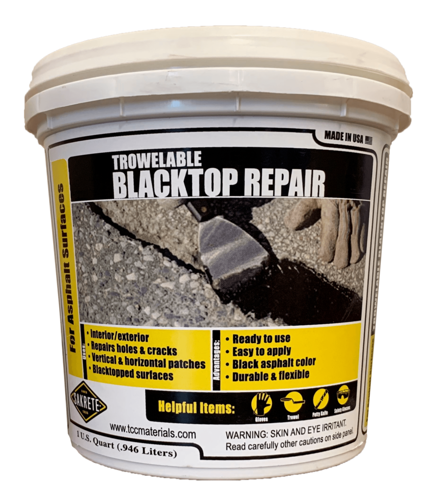 Sakrete® Trowelable Blacktop Repair - TCC Materials