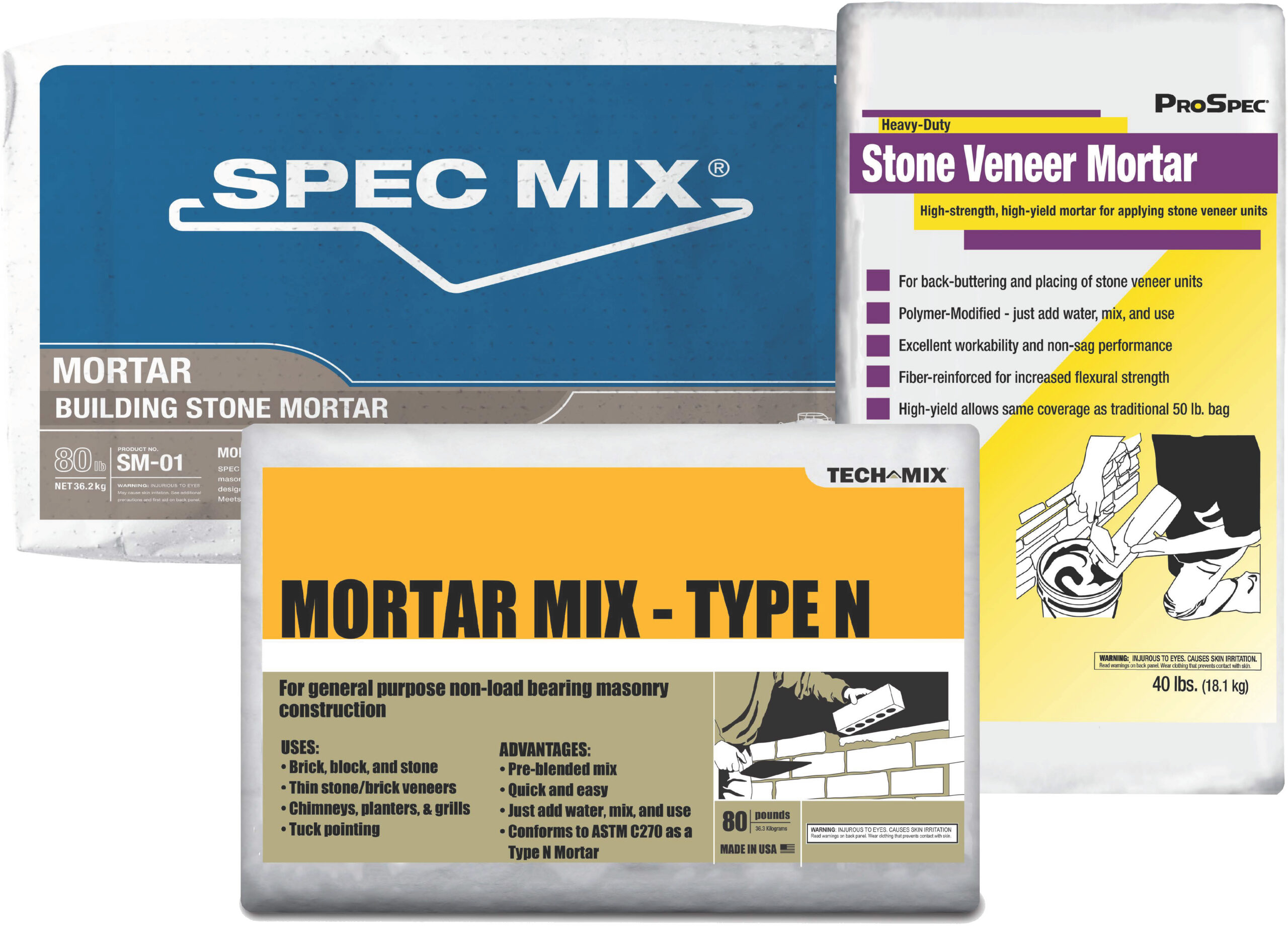 Mortar Collage - TCC Materials