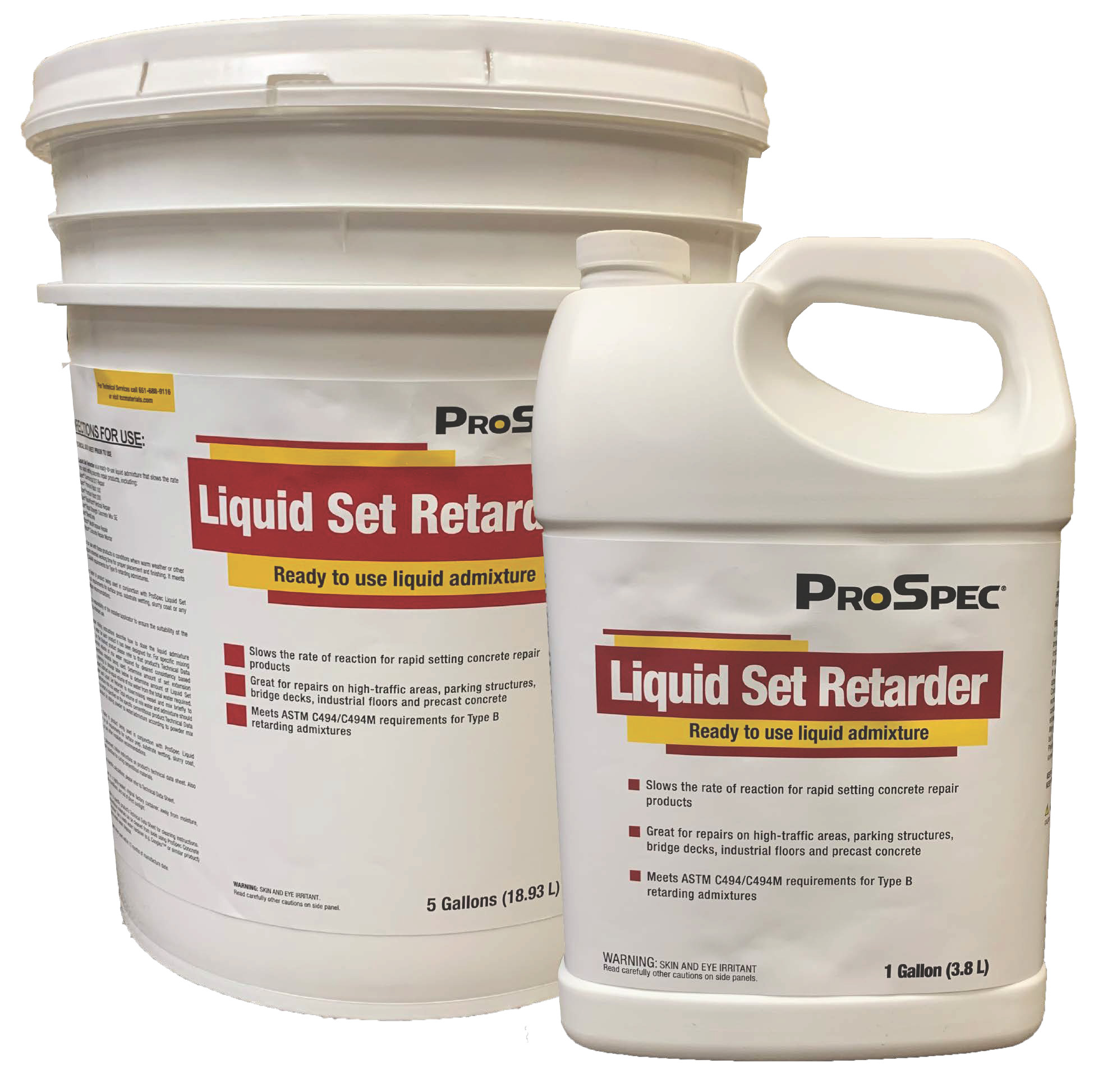 PS Liquid Set Retarder Group - TCC Materials