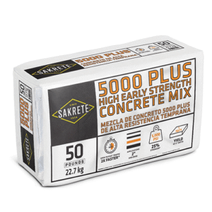 Sakrete® 5000 Plus Concrete Mix – TCC Materials