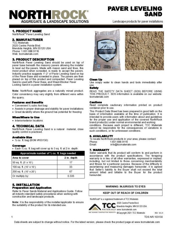 - TCC Materials