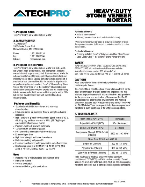 - TCC Materials