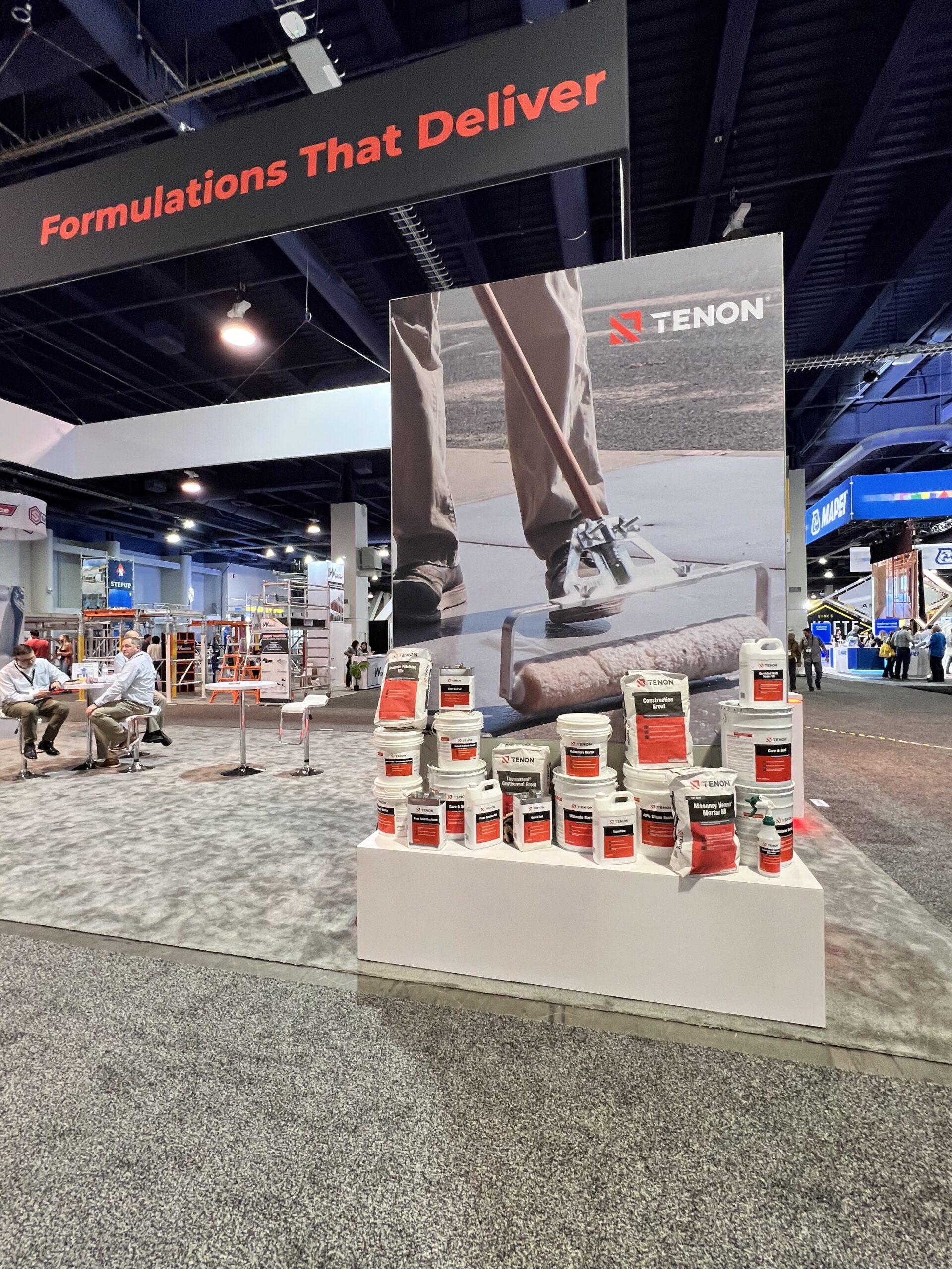 Tenon by TCC Materials at World of Concrete 2024 - TCC Materials